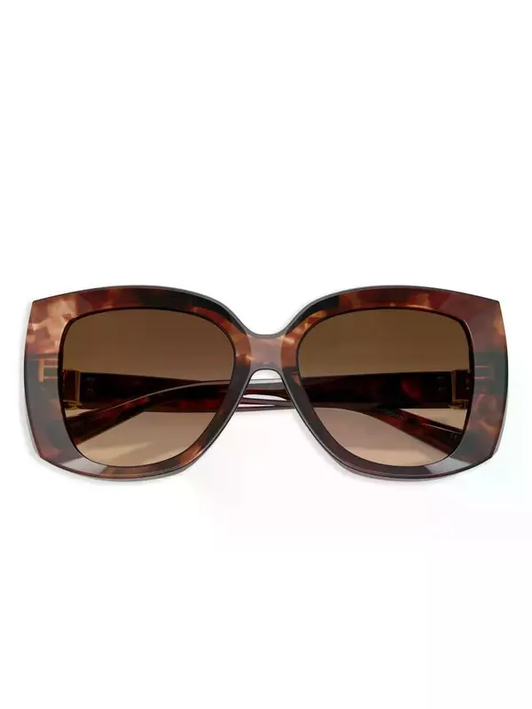 Dolce & Gabbana Oversize-frame Sunglasses - Red