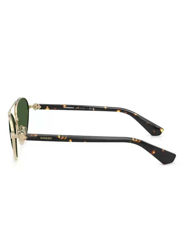 Burberry Be3165 Pilot-frame Sunglasses