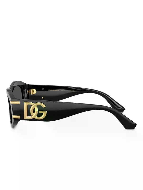 Dolce & Gabbana Dg Logo Sunglasses - Black