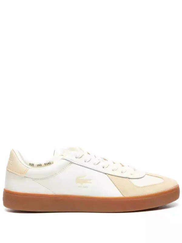 Lacoste Baseshot Pro Leather Sneakers - Neutrals