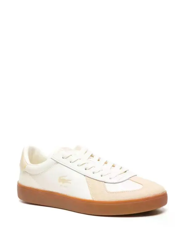 Lacoste Baseshot Pro Leather Sneakers - Neutrals
