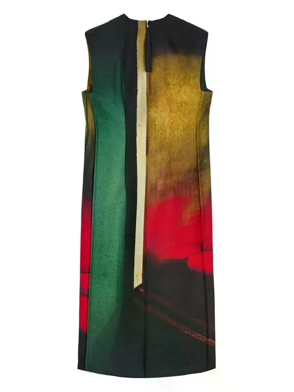 JIL SANDER Printed Midi Dress