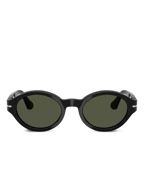 Persol Oval-frame Sunglasses - Black