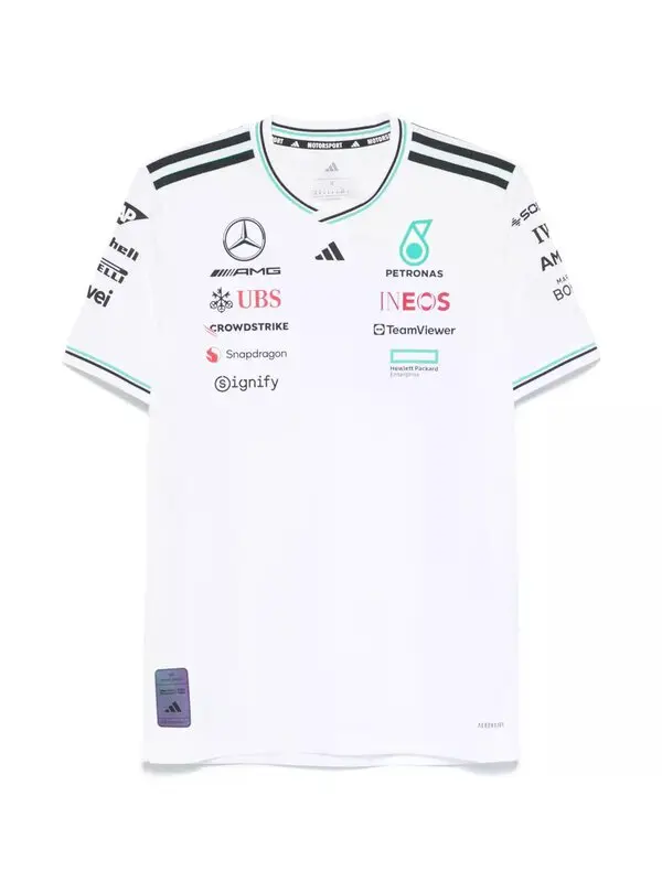 Adidas Pilot Mercedes-amg Petronas Formula One Team T-shirt - White