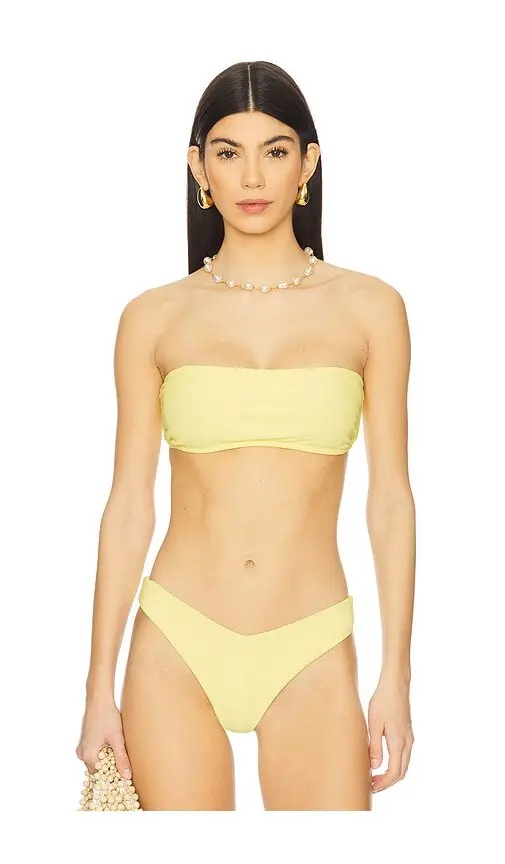 Beach Riot Kelsey Bikini Top - Butter Blossom
