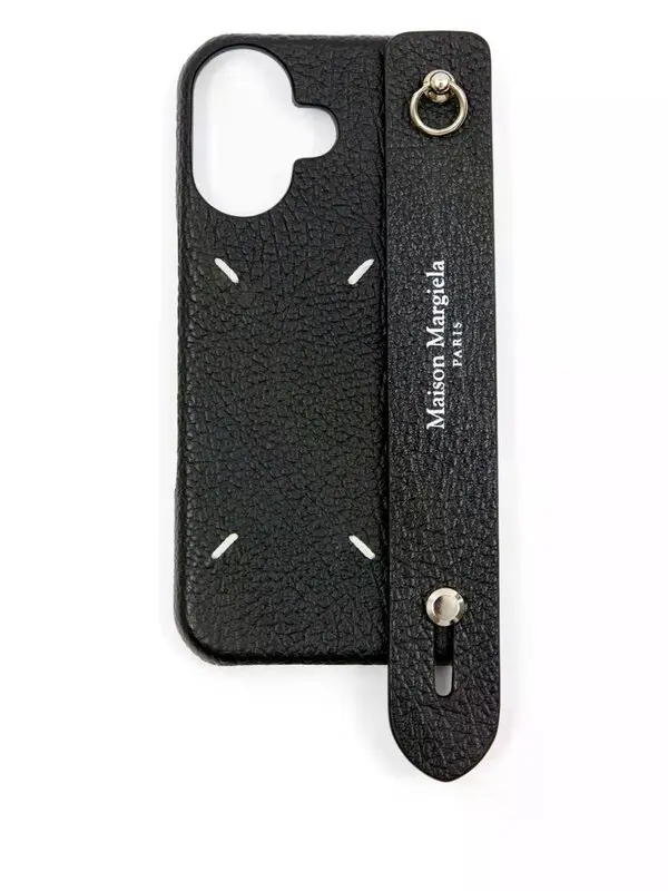 MAISON MARGIELA Four Stitches Iphone 16 Case - Black