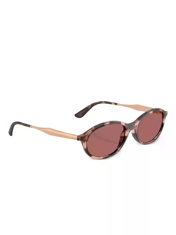 VOGUE EYEWEAR Oval-frame Sunglasses - Neutrals