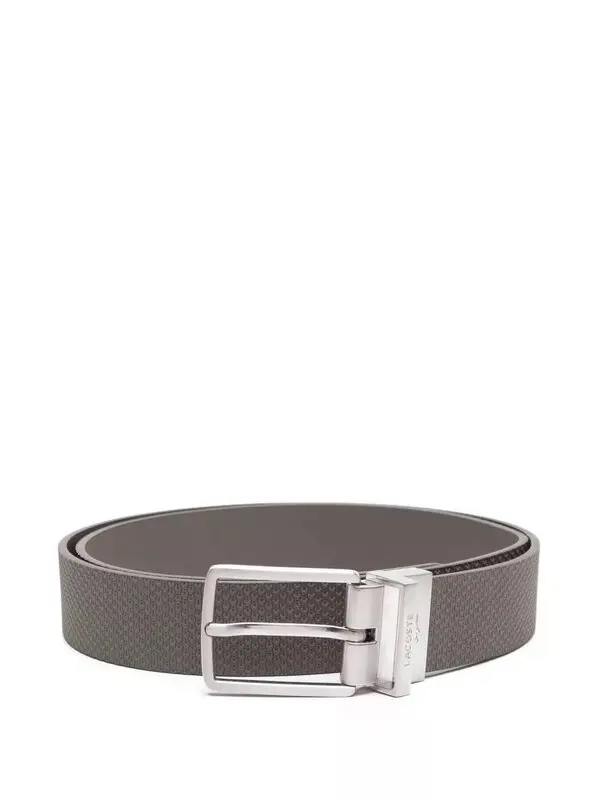 Lacoste Chantaco Reversible Leather Belt - Brown