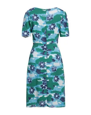 Marni Flared Floral-print Midi Dress