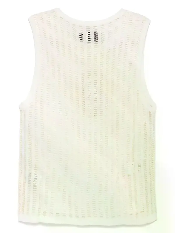 FENG CHEN WANG Round Neck Vest
