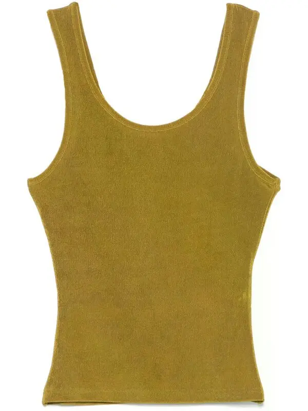 AMI Paris Ribbed Tank Top