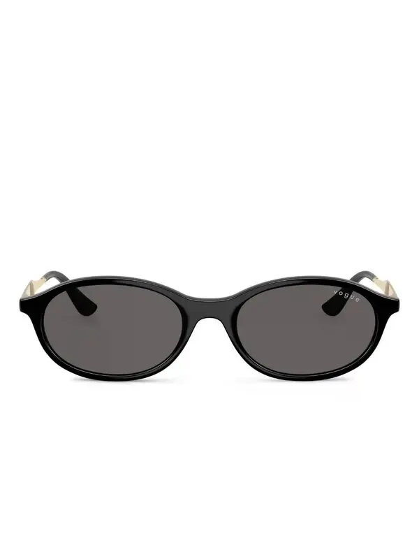 VOGUE EYEWEAR Oval-frame Sunglasses - Black
