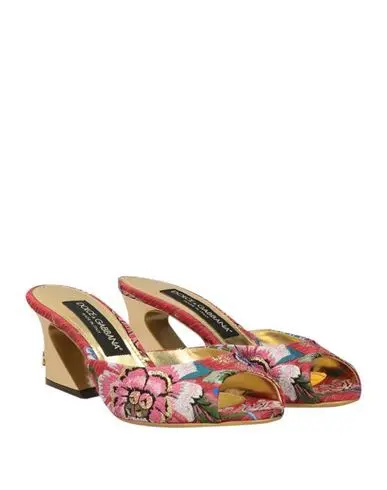 Dolce & Gabbana Floral Print Sandals