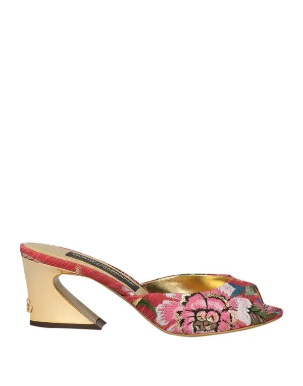 Dolce & Gabbana Floral Print Sandals