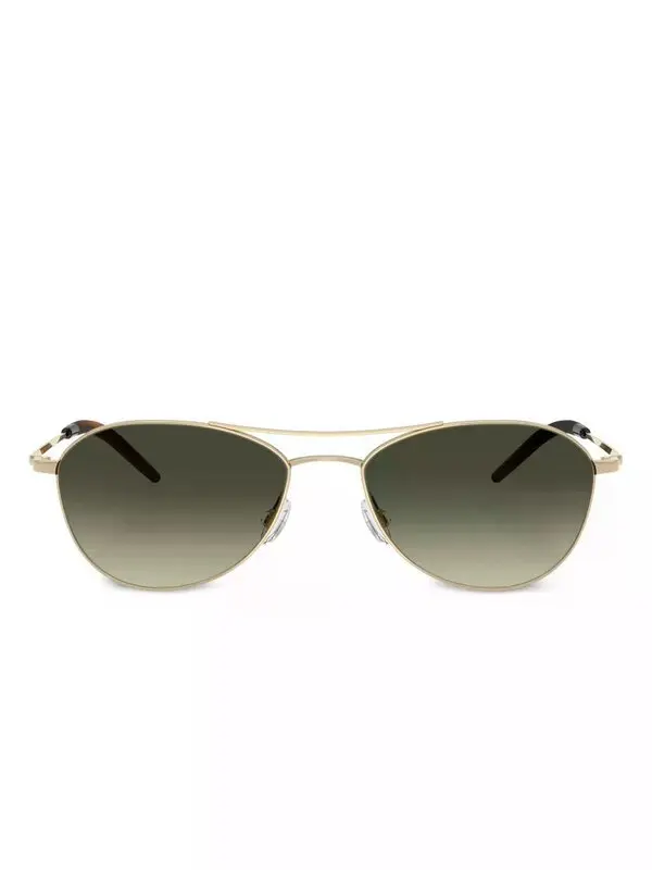 Oliver Spencer Aero Ii Sunglasses - Gold