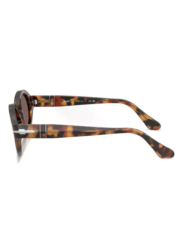 Persol Oval-frame Sunglasses - Green