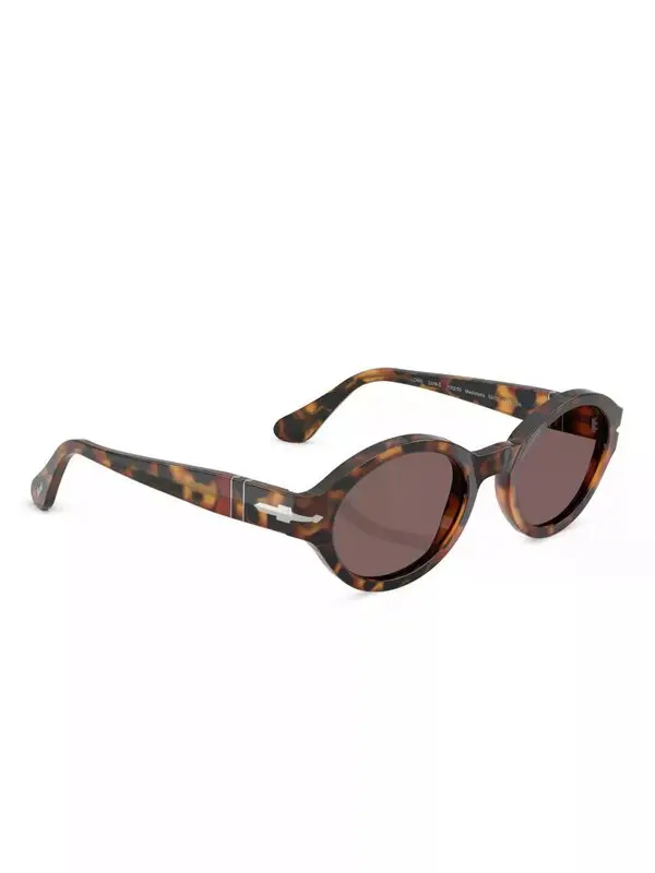Persol Oval-frame Sunglasses - Green