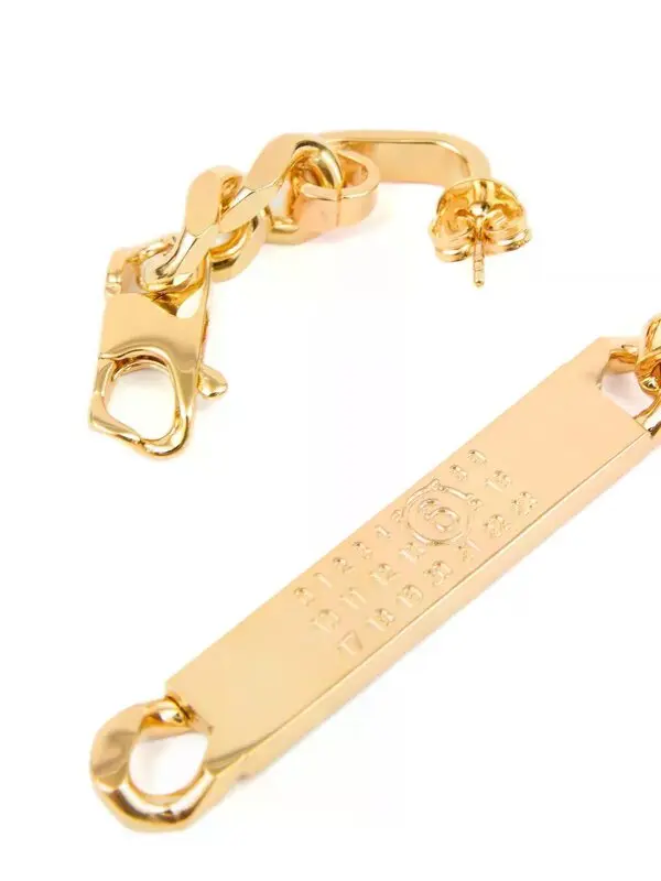MAISON MARGIELA Numbers-motif Drop Earrings