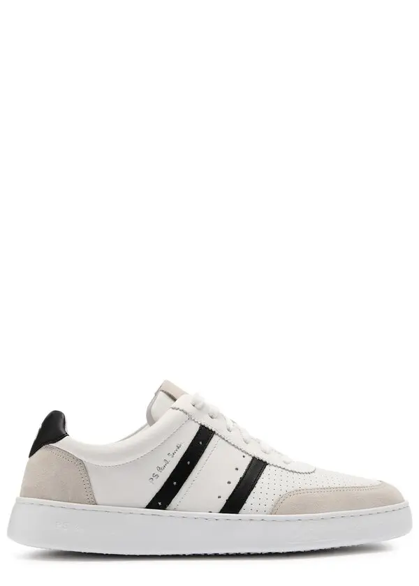 Paul Smith Amos Canvas Sneakers White 50% Off Editorialist