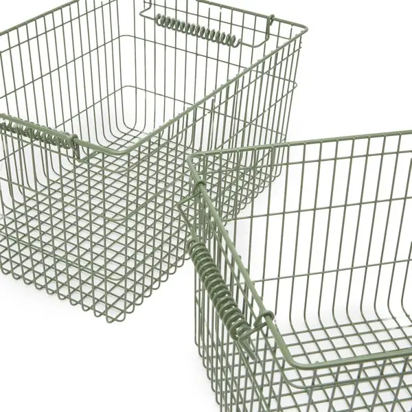FERM LIVING Cala Stackable Baskets Set Of 2