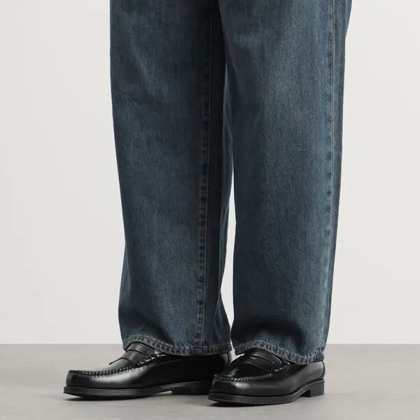G.H. BASS & CO. Easy Weejun Larson Penny Loafer - Black Leather