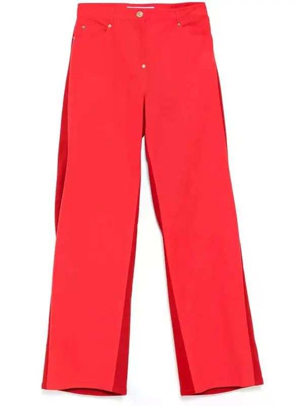 PUSHBUTTON Cotton Tapered Trousers