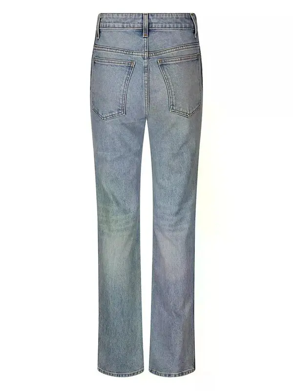 Khaite Danielle Stretch-cotton Jeans