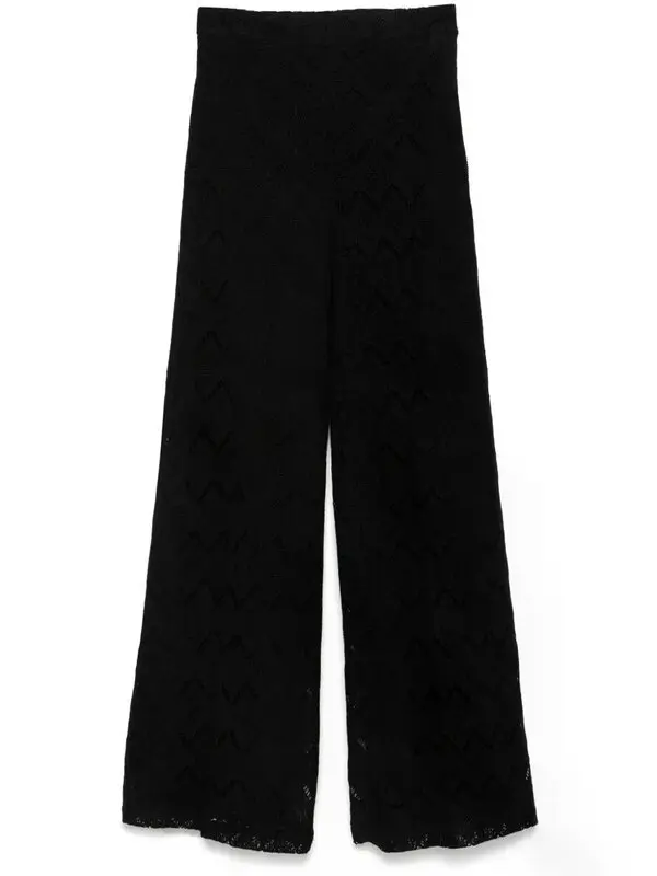 TWINSET Macramé Wide Leg Trousers