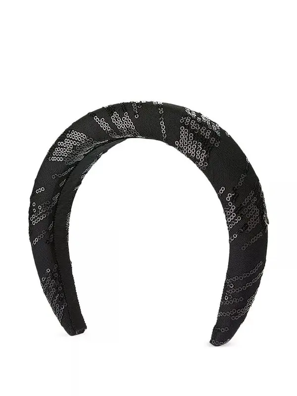 MAISON MICHEL Miwa Headband - Black