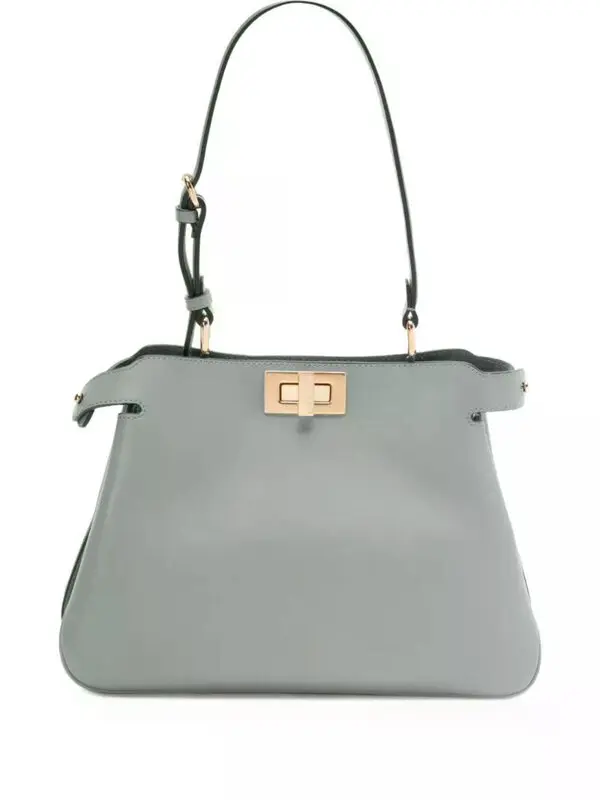 Fendi Peekaboo Shoulder Bag - Grey