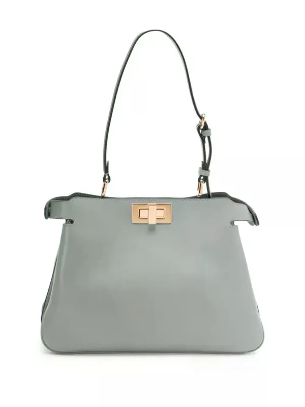 Fendi Peekaboo Shoulder Bag - Grey