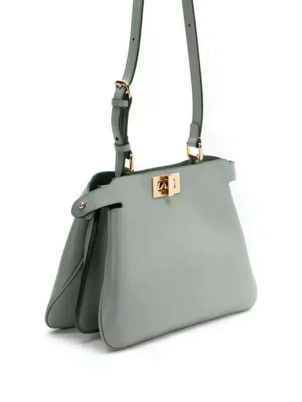 Fendi Peekaboo Shoulder Bag - Grey