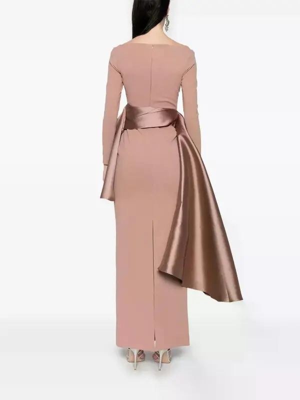Solace London Kiana Maxi Dress - Brown