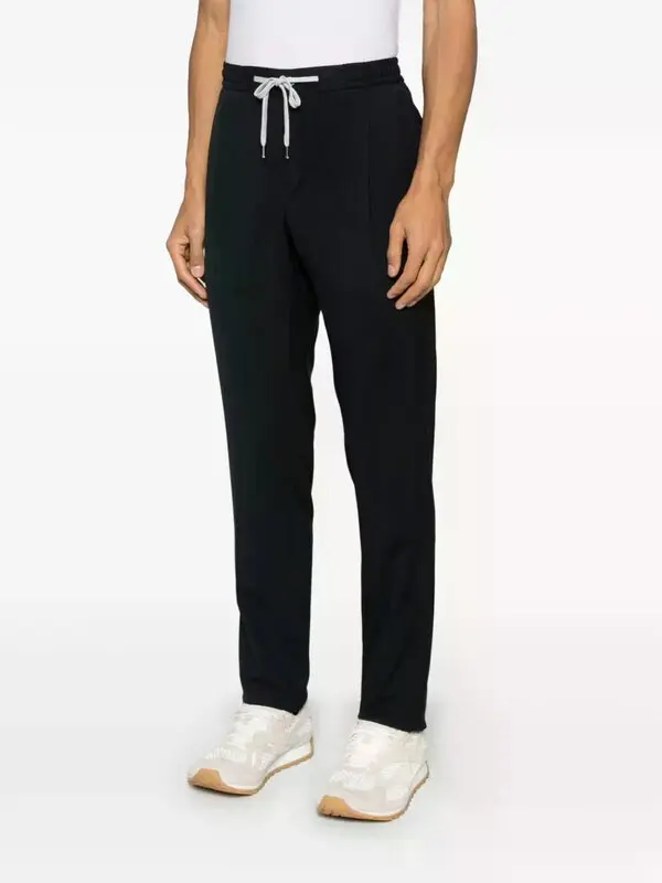 PT TORINO Tapered-leg Trousers - Blue