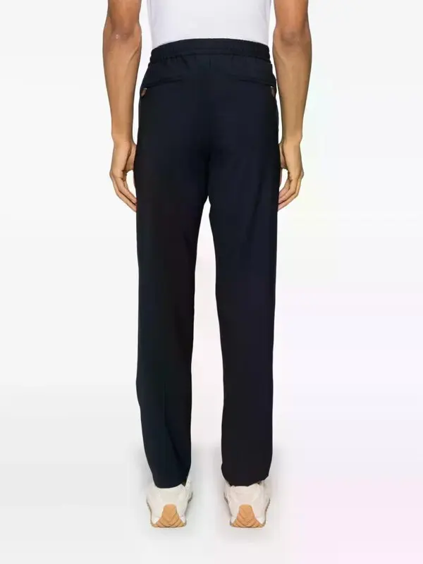 PT TORINO Tapered-leg Trousers - Blue