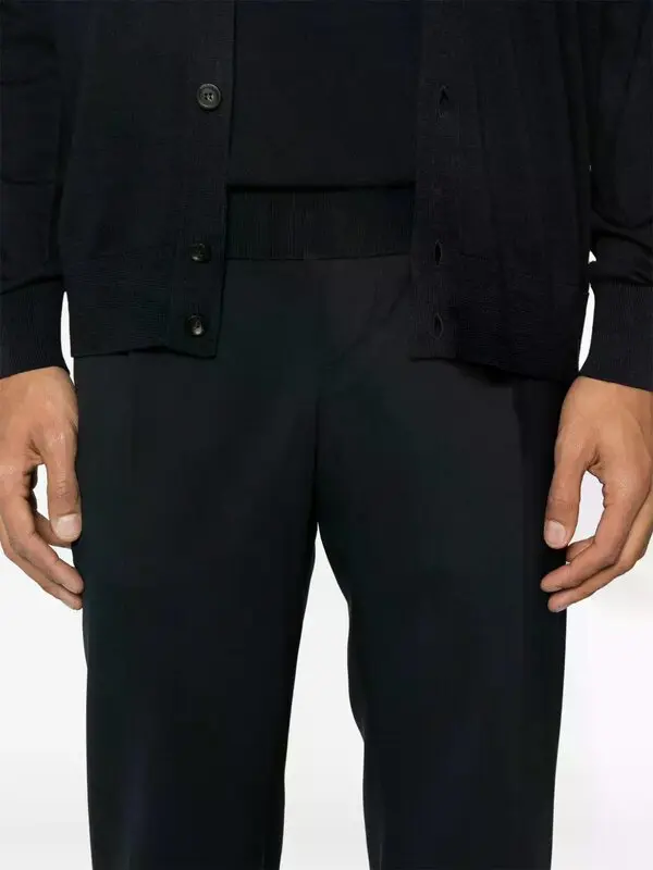 PT TORINO Tapered-leg Trousers - Blue