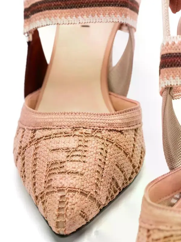 Fendi 85mm Colibri Pumps - Pink
