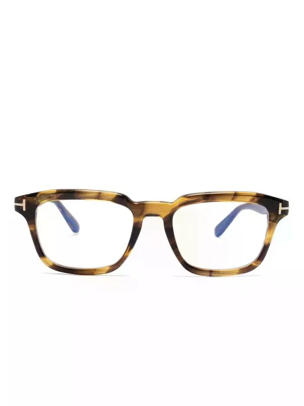 TOM FORD Square-frame Glasses - Brown
