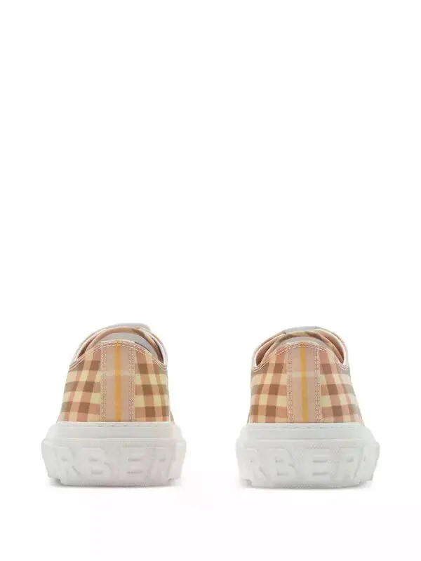 Burberry Checkered Sneakers