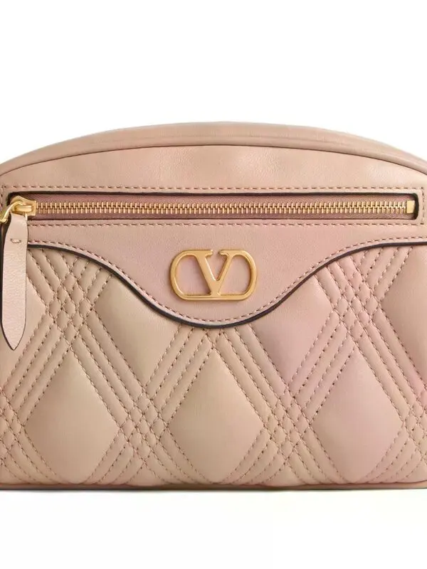 Valentino Garavani Quiltie 67 Shoulder Bag - Pink