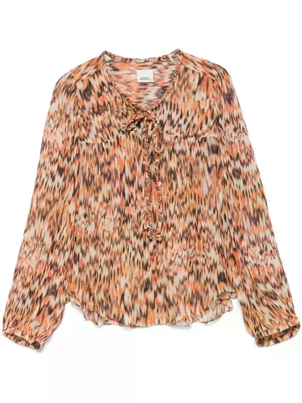 Isabel Marant Étoile Ametissa Blouse - Orange