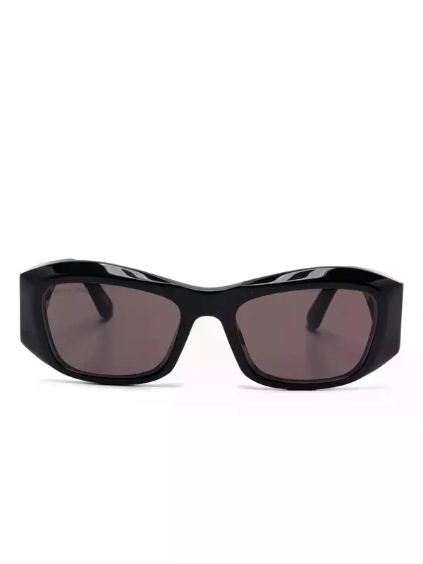 Balenciaga Square Frame Sunglasses - Black