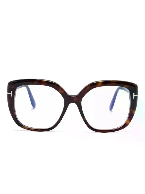TOM FORD Butterfly-frame Glasses - Brown