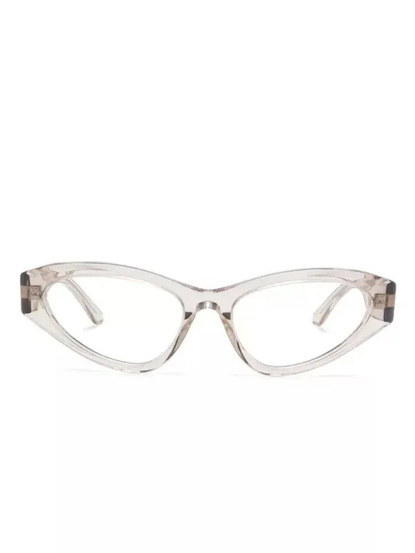 Balenciaga Rectangle-frame Glasses - White