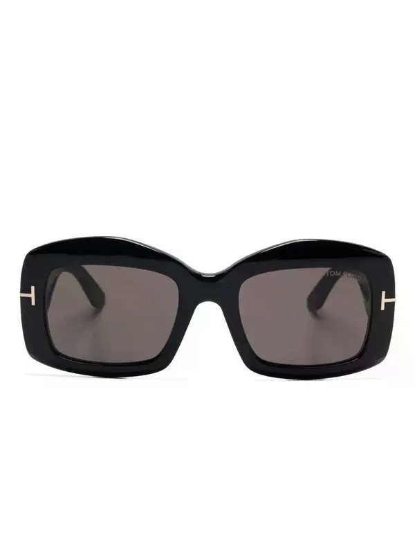 TOM FORD Square Frame Sunglasses - Black