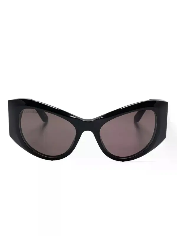 Balenciaga Cat-eye Frame Sunglasses - Black