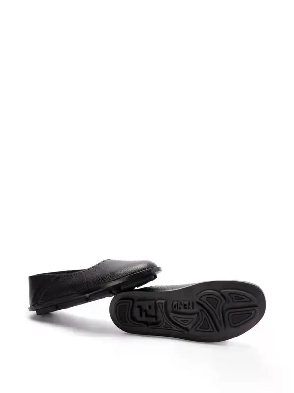 Fendi Leather Slippers