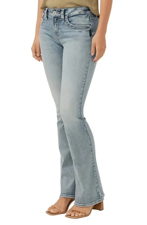 SILVER JEANS CO. Suki Mid Rise Bootcut Jeans - Indigo