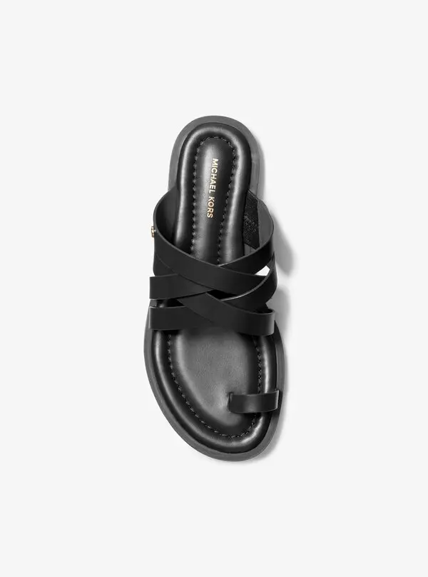 Michael Kors Nora Leather Sandal