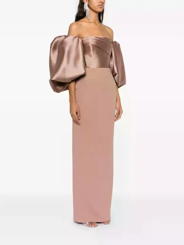 Solace London Floris Maxi Dress - Pink